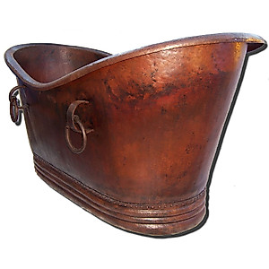 Fine Crafts Imports Hammered Copper Bath tub