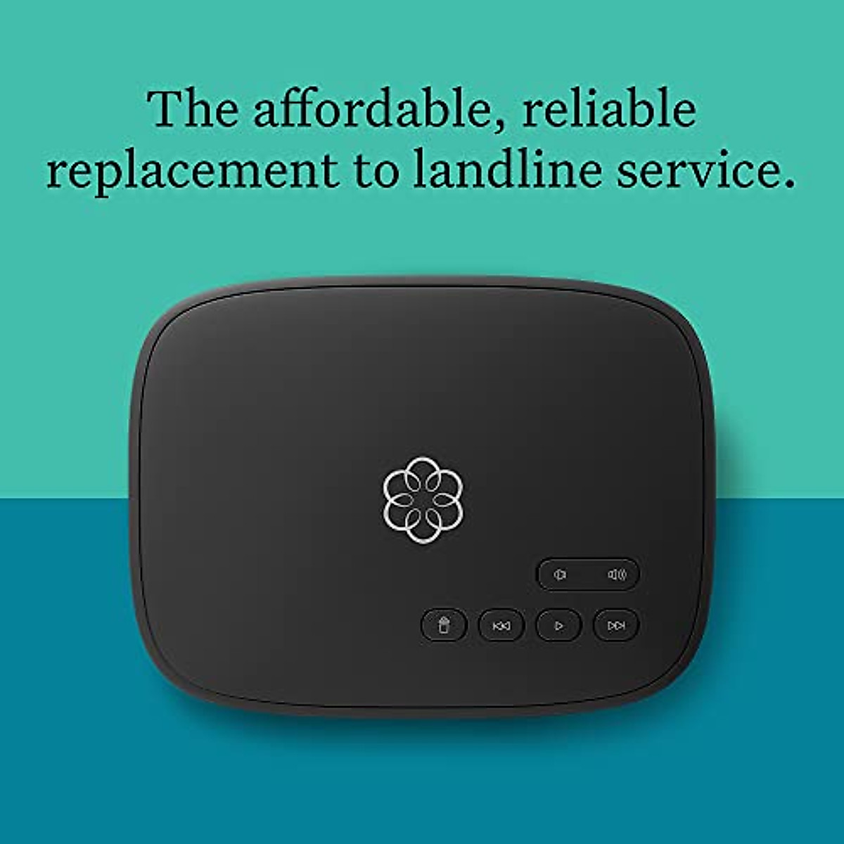 Ooma Telo LTE Home Phone Service with Battery Backup. Affordable landline Replacement. Includes Call Blocking and Calling to Canada and Mexico.
