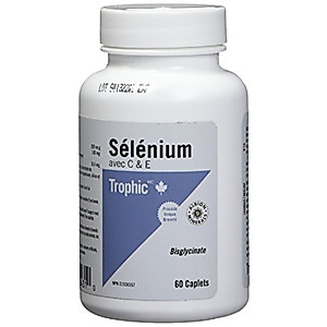 TROPHIC Selenium with C E, 60 CT