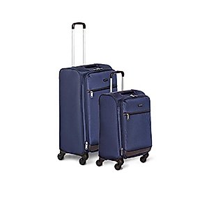 Amazon Basics suitcases 21-inch Softside Spinner, Navy Blue