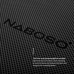 Naboso Standing Desk Mat - Barefoot Textured Anti Fatigue Mat for Home Office & Kitchen to Reduce Foot and Joint Pain