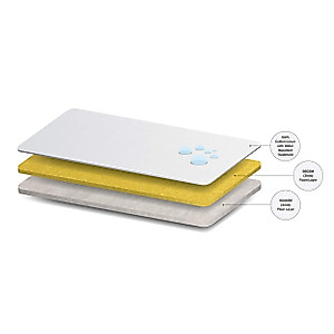 Westex Floral Paisley Heavy Duty Ironing Board Cover and Pad, Thick 3-Layer Stain Resistant Padding, Elasticized Skirt, Click-to-Close Fastener, 15 x 54 Inch (Board NOT Included, Cover ONLY)