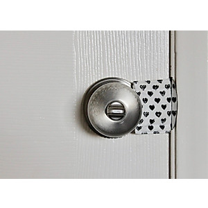 Latchy Catchy | Never Hear A Door Slam Again (Door Silencer/Jammer/Cushion) (1 Pack, Love Doodles)