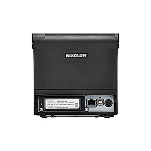 BIXOLON SRP-350PLUSIIICOSG Thermal Printer with Power Supply and USB Cable, Serial/USB/Ethernet, Black, Small