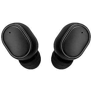 iLive Truly Wire-Free Earbuds, Sweatproof, Includes 3 Set of Ear Tips, Black (IAEBT40B)