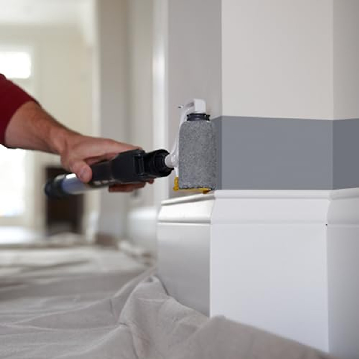 Wagner Spraytech 0530000B SMART Edge Paint Roller, Paint Power Roller, Power Paint Roller, Wagner Paint Stick, Automatic Paint Roller, Auto Paint Roller, Power Roller Paint System