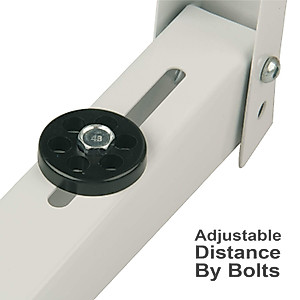 AC Parts Mini Split Air Conditioner Bracket, Wall Mounting Support Brackets for 9000 BTU - 36000 BTU Ductless AC Condenser Units,Support up to 440lbs, Heavy Duty