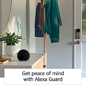 Certified Refurbished Echo Dot (4th Gen, 2020 release) | Smart speaker with Alexa | Charcoal