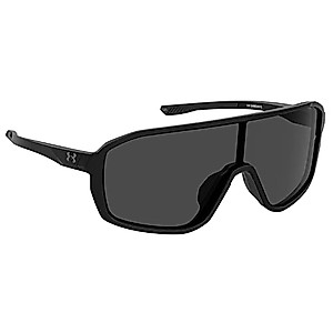 UA Gameday Sunglasses, Shiny Black Frame w/ Gray Lenses (1374549)