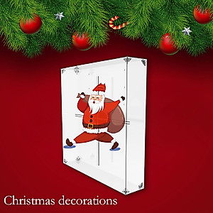 Missyou 3D Hologram Fan Cover ,Hologram Fan Protective Cover for Collectibles Assemble Clear Acrylic Box Alternative Glass Case (Suitable for 27.5" and below (H 26.7"*W 7.8*L 26.7"))