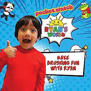Colgate Kids Toothbrush with Extra Soft Bristles, Ryan's World - (For Ages 5+), (Pack of 4)