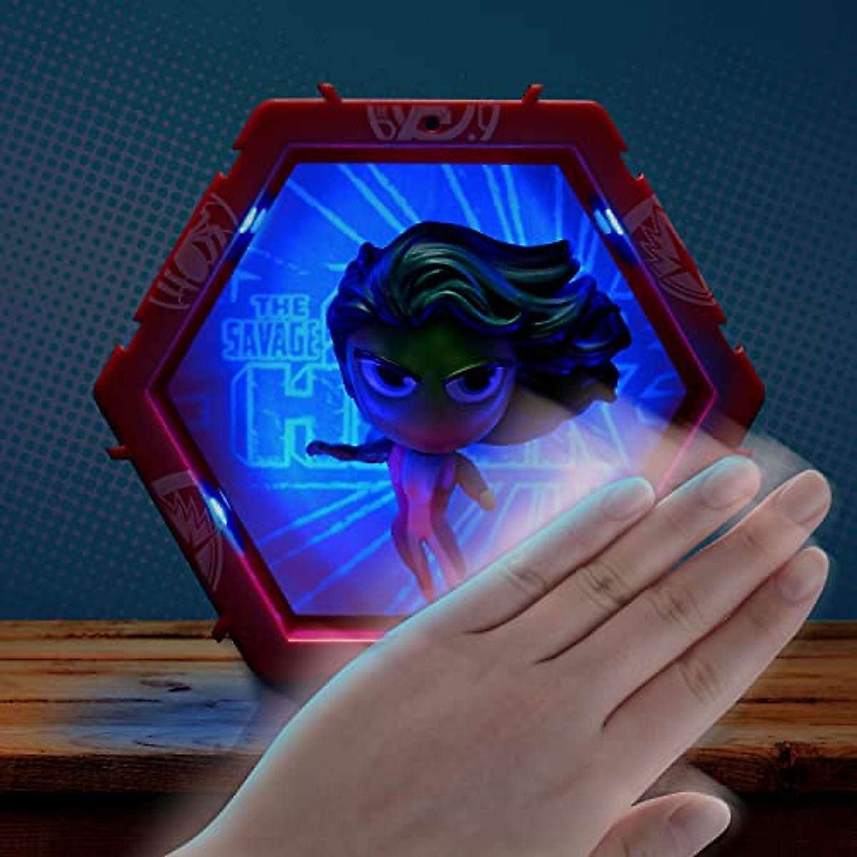 Marvel Wow! PODS Avengers Collection - She Hulk | Superhero Toys Light-Up Bobble-Head Figure | Official Collectable Toys & Gifts | Number 209 in Series