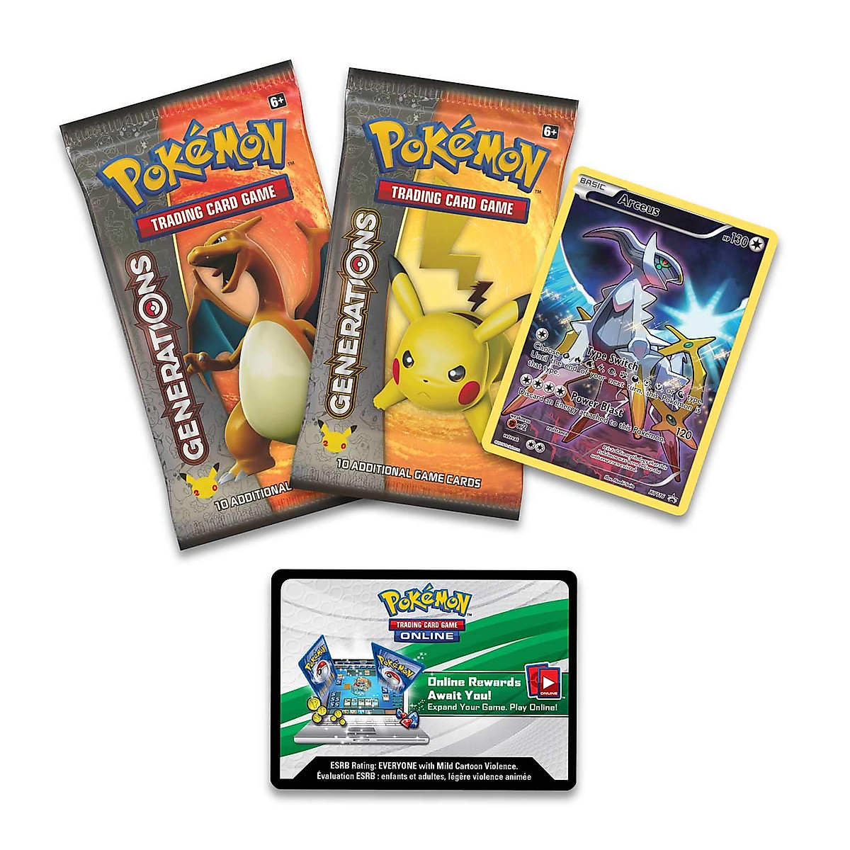 Pokemon TCG Mythical Collection Arceus Card Game