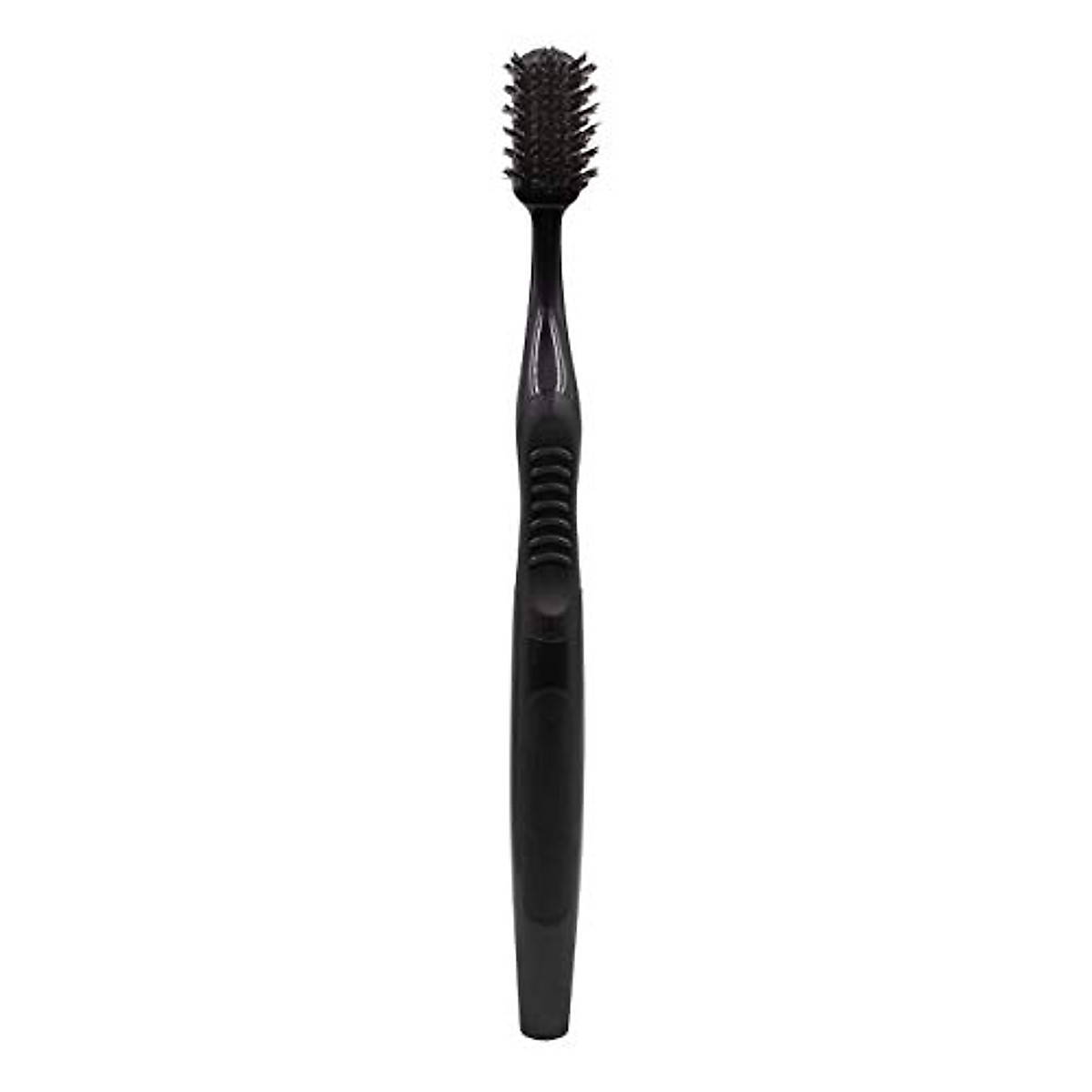 Ooak Toothbrush, Tapered V++Arc Bristles, XL Brush Head 2 Pack Black