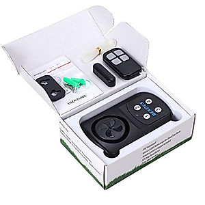 HENDUN Pool Gate Alarm Outdoor Wireless with Remote, 140db Loud, Waterproof Door Alarm Sensor, Kids Safety, Weatherproof Garage Fence Entry Chime (2 Pack)