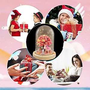 TeiRAY Make Your Own Unicorn Night Light - Unicorn Craft Kit for Kids, Arts and Crafts Nightlight Project Novelty for Girl Age 5 6 7 8 9 Year Old Unicorns Gifts for Girls