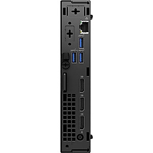 Dell OptiPlex 7000 Desktop Computer - Intel Core i5 12th Gen i5-12500T Hexa-core (6 Core) 2 GHz - 16 GB RAM DDR4 SDRAM - 256 GB M.2 PCI Express NVMe 3.0 x4 SSD - Micro PC - Black