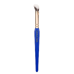 Bdellium Tools Professional Makeup Brush - Golden Triangle Series 788 BDHD Phase III - With All Vegan and Soft Synthetic Fibers, For Blend & Soften (Blue, 1pc)