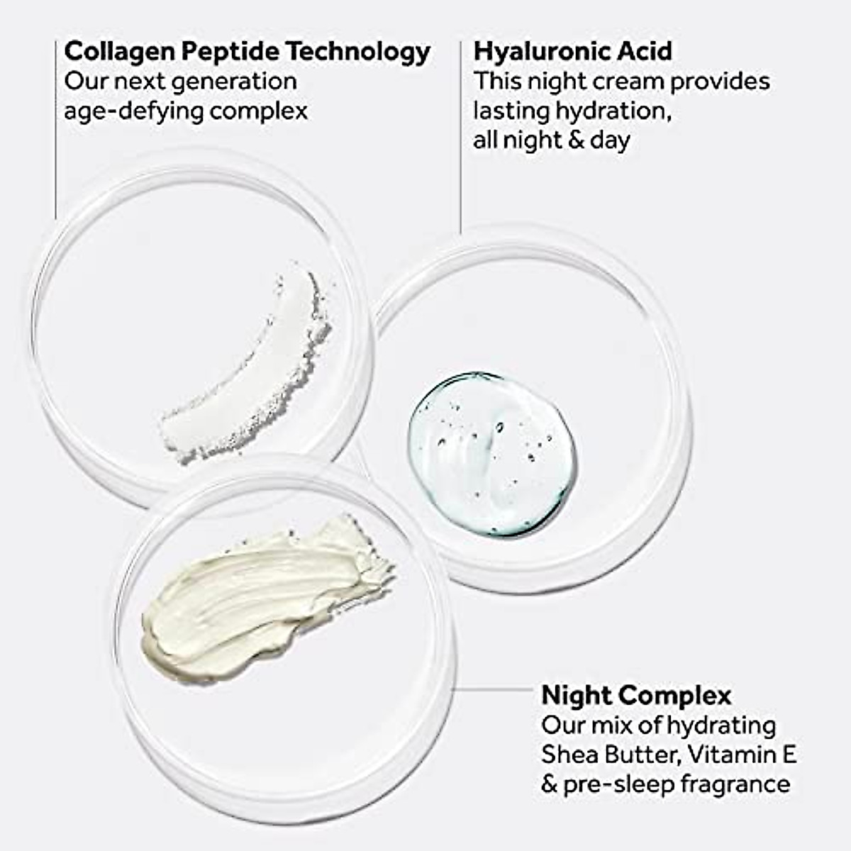 No7 Protect & Perfect Intense Advanced Night Cream - Vitamin E & Shea Butter Face Cream - Fine Line Reducing Moisturizer with Collagen Peptide Technology (1.69 fl oz)