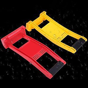 Leefasy Plywood Wood Panel Carrier, Wooden Board Lifter, Multifunction, Save Effort for Plywood, Drywall, Plasterboard, Yellow