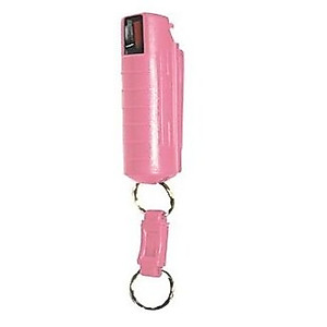 .5oz Pepper Shot 10% Plus Self Defense Pepper Spray Pink Hard Case