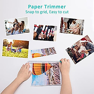 TIANSE Laminator Machine, 9-Inch A4 Thermal Laminator, 4-in-1 Hot & Cold System for Professional Finish, Use for Home, Office, School, with Paper Trimmer, Corner Rounder, 50 Pcs A5 Laminating Pouches