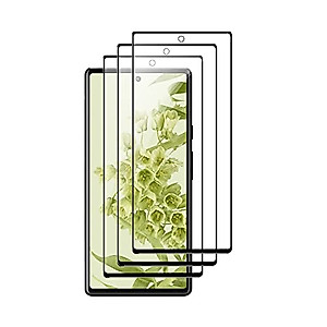 ISHI3LD Google Pixel 7 Screen Protector Tempered Glass Pack of 3-6.3 Inch Pixel 7 Tempered Glass with 9H Ultra Tough Hardness, Anti Scratch, Bubble Free and HD Clear Smooth Surface