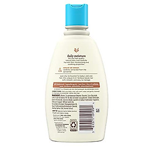 Aveeno Baby Daily Moisture 2-in-1 Tear-Free Shampoo & Conditioner for Baby's Delicate Hair & Scalp, Natural Oat Extract, Hypoallergenic, Paraben- Phthalate- & Sulfate-Free, 12 Fl Oz