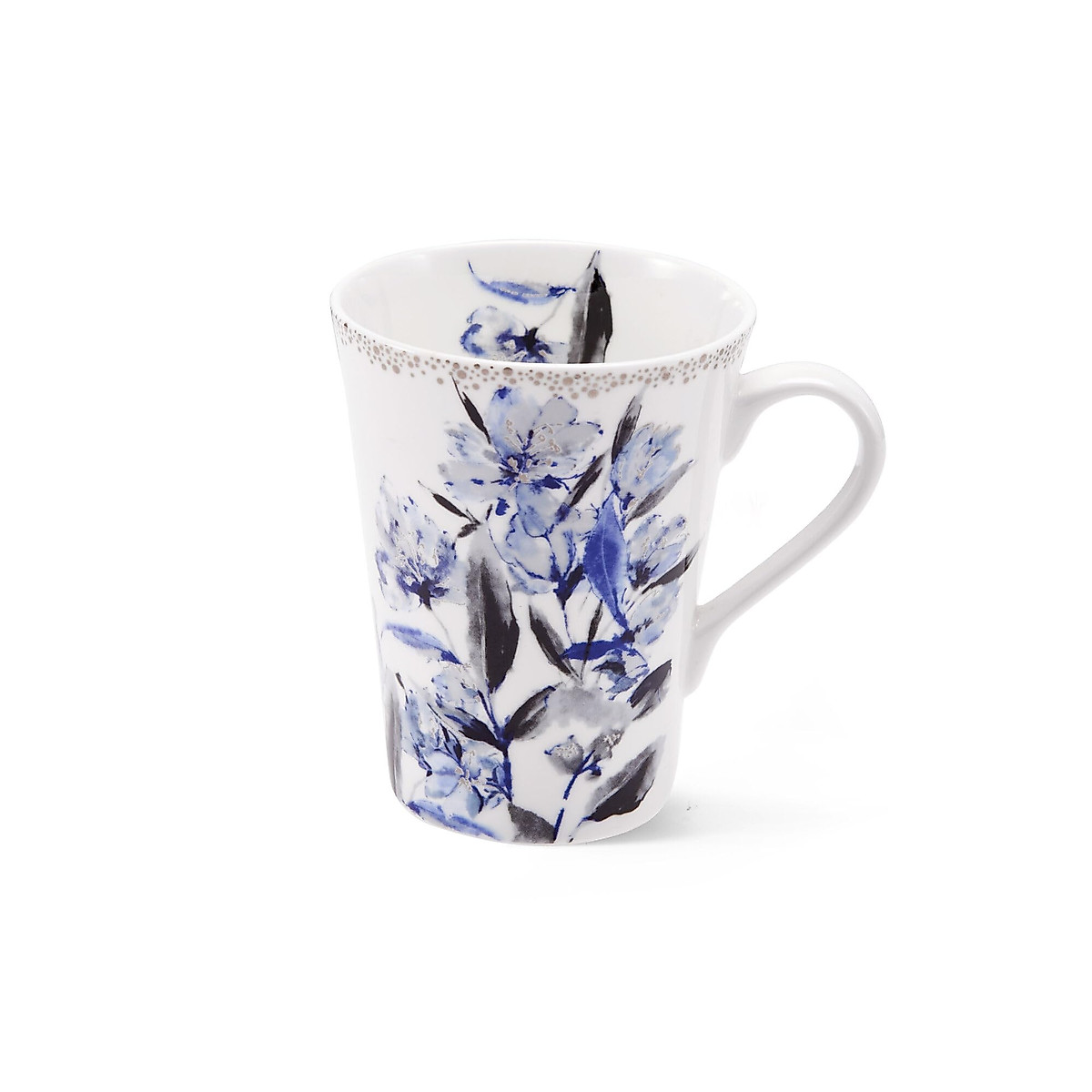 Mikasa Kaia Bone China Mugs, Set of 4, 13.5 Ounce