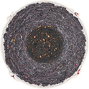 CHAMPRO CBB-200D Full Grain Leather Cover Baseballs with Cosmetic Blem in a Black Bucket – 30 Balls and one Rods Can Sleeve Included