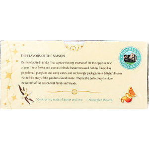 Celestial Seasonings Sugar Cookie Sleigh Ride Tea Bags, 20 ct