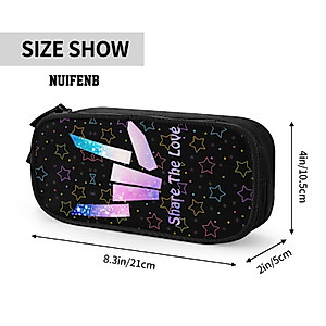 NUIFENB 3 Piece Set Backpack With Lunch Bag Share Love Schoolbag For Boys Girls Teens Pencil Pouch