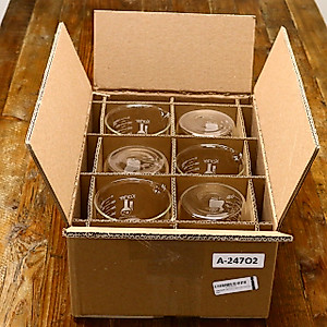 1000ml Beaker, Low Form Griffin, Borosilicate 3.3 Glass, Double Scale, Graduated, Karter Scientific 213D19 (Pack of 6)