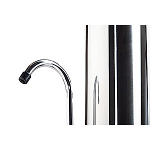 Lake Industries Stainless Steel Countertop Lead Reduction Water Purifier Filter (.5 Micron Carbon Block)