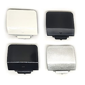 Trimla Rear Tow Cover for 04-09 BMW 5 Series M Aerodynamics E60 E61 520i 523i 528i 535i 550i 530xi 535d 540i 530i 2004 2005 2006 2007 2008 2009 Bumper Towing Hook Eye Cap 51127897217 (Primer)