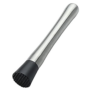 Ortarco 8 Inch Stainless Steel Muddler for Cocktails