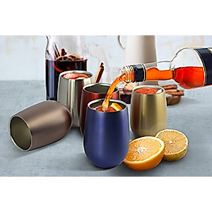 Asobu Imperial Wine Insulated Cup, Silver