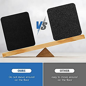 HBGOTL Urinal Mats for Men Bathroom (12 Pieces) | Urinal Pads | Urinal Floor Mats Under Urinal | Anti-Slip | Super Absorbent | Long Lasting | Black | Rectangular Shape