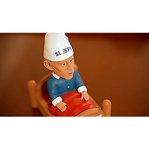 Pesky Patriot Sleepy Joe Biden Bobblehead Novelty Gag Gift | Funny Anti-Biden Bobble Figure for Conservatives and Republicans