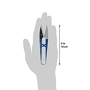 Beaditive Sewing Scissors (3-Piece Set) High-Carbon Steel Thread, Yarn, Embroidery Clippers | Handheld Snippers for Arts, Crafts, and DIY Projects | Multipurpose Use