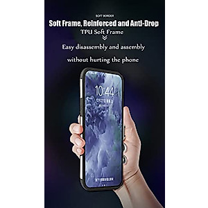 Yatchen Emily in Paris Phone Case for iPhone 13 Pro Max Cute 3D Vintage Camera Phone Case with Lanyard Adjustable Shoulder Strap Unique Cool Silicone PC Case for iPhone 13 Pro Max Girls Women Black