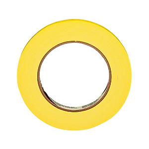 3M 301+12 301+ Yellow Masking or Painter's Tape, 12 mm Width