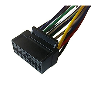 16 Pin Auto Stereo Wiring Harness Plug for JVC KD-LH1000 / KD-LH1100