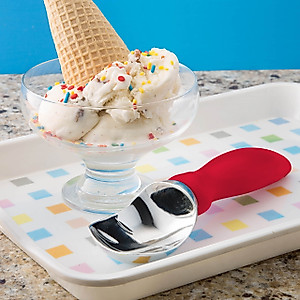 Spring Chef Ice Cream Scoop and Medium Cookie Scoop Bundle Bundle - Red