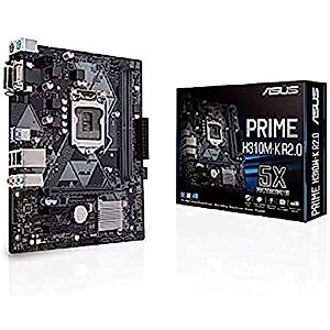 Carte Mère Asus Prime H310M-K R2.0 (Intel LGA 1151 v2) Micro ATX