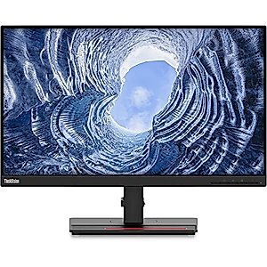 Lenovo ThinkVision T24i-2L 23.8" 60Hz LCD Monitor Raven Black - 1920 x 1080 Full HD Display @ 60Hz - in-Plane Switching (IPS) Technology - 250 Nit Brightness - HDMI & DisplayPort Connectors -