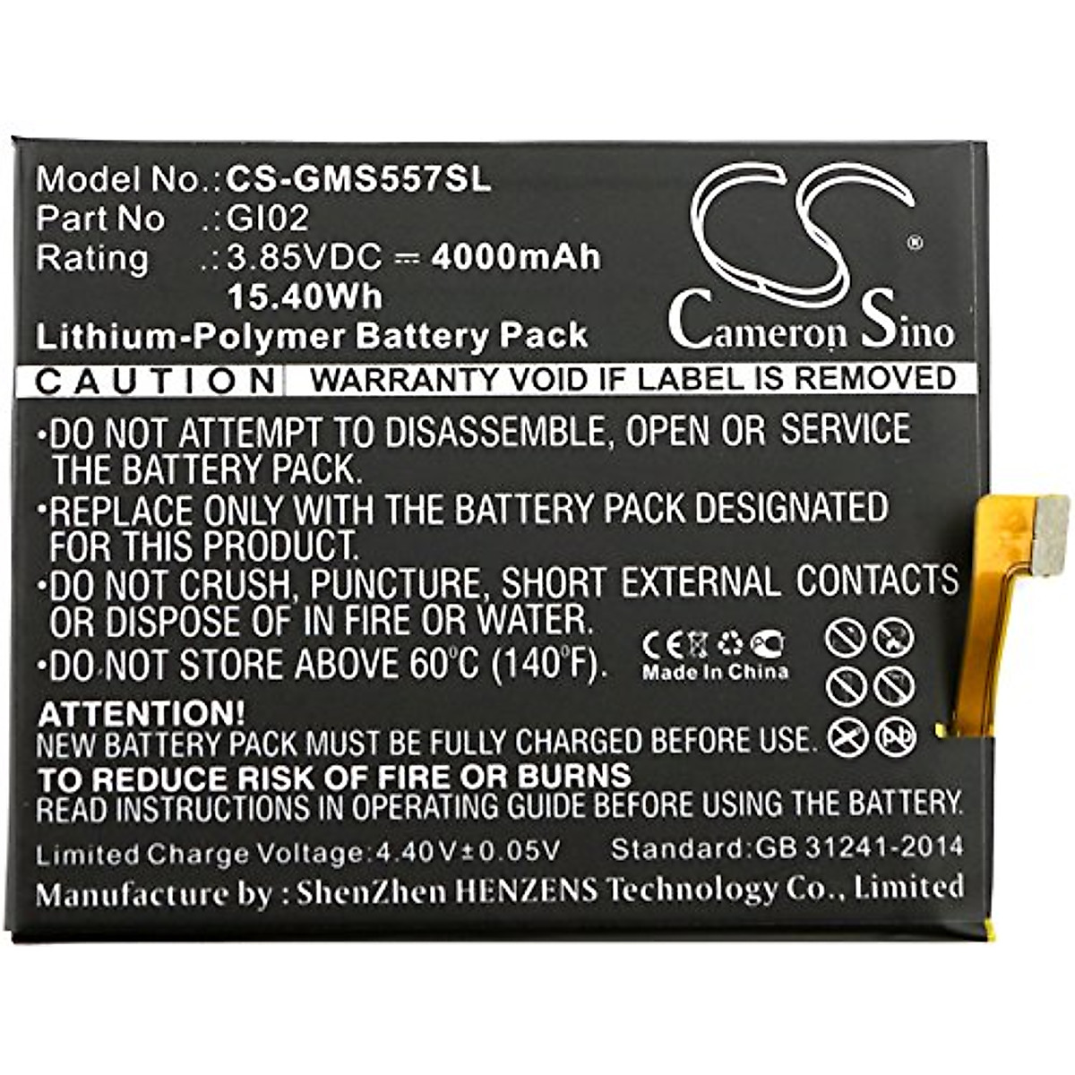 KDXY Compatible with Battery Gigaset GI02 GS57-6, ME pro