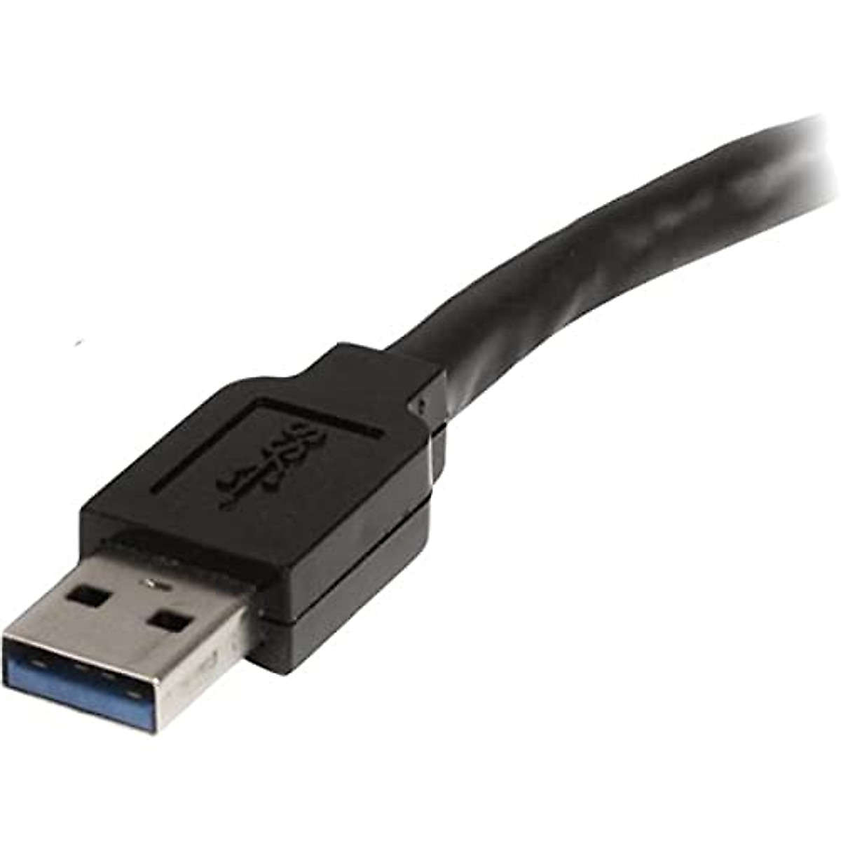 StarTech.com 32.8 ft Active USB 3.0 (5Gbps) Extension Cable with AC Power Adapter - Shielded - Male to Female USB 3.2 Gen1 Type A Extender, TAA (USB3AAEXT10M)