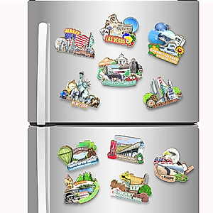 USA Corpus Christi Magnet Fridge Magnet Wooden 3D Landmarks Travel Collectible Souvenirs Decoration Handmade2