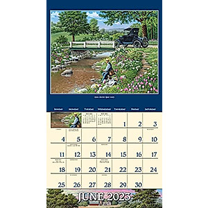 John Sloane's Country Seasons 2023 Deluxe Wall Calendar